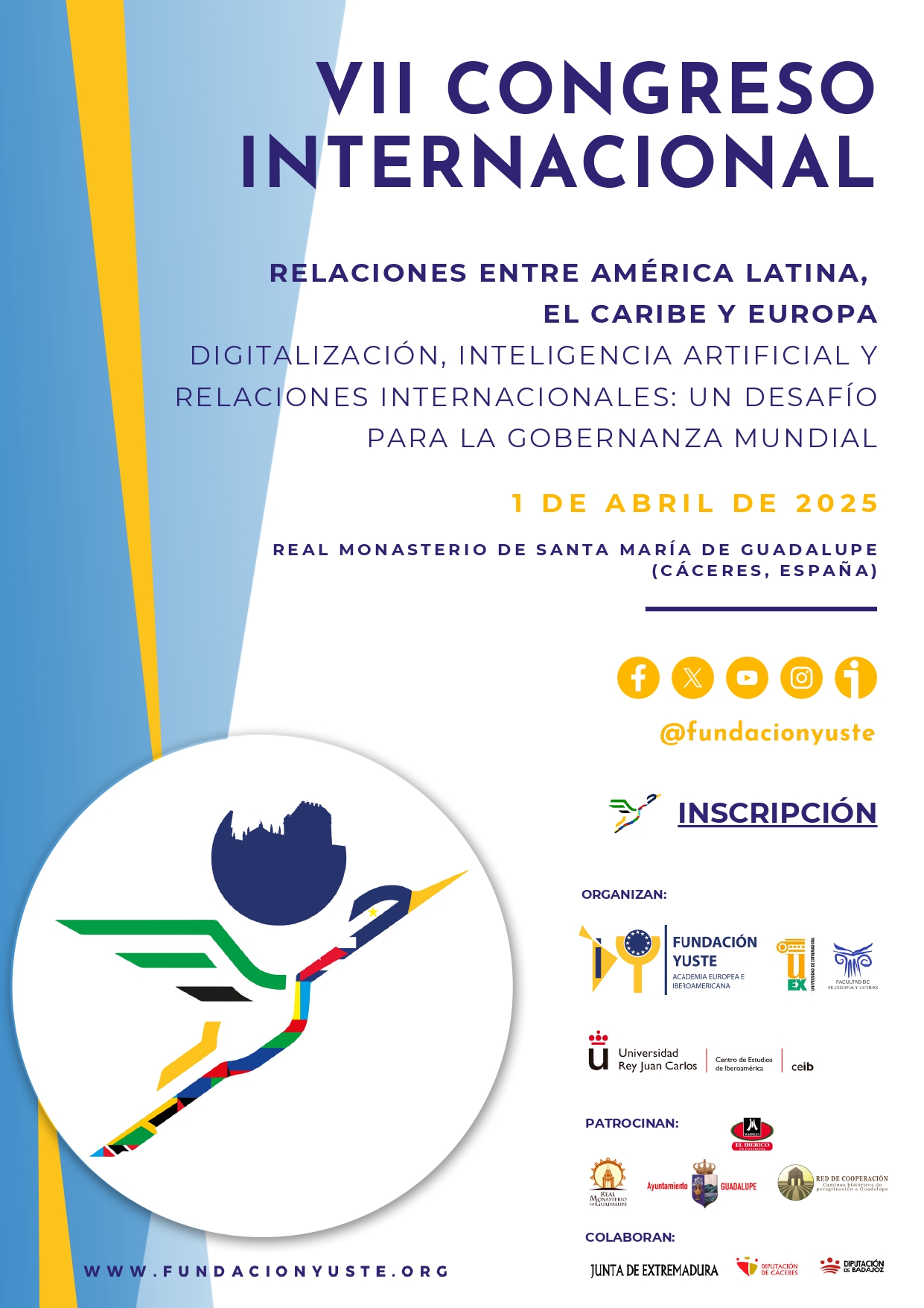 20250326 La Fundación Yuste organiza en Guadalupe un congreso internacional sobre digitalización ...